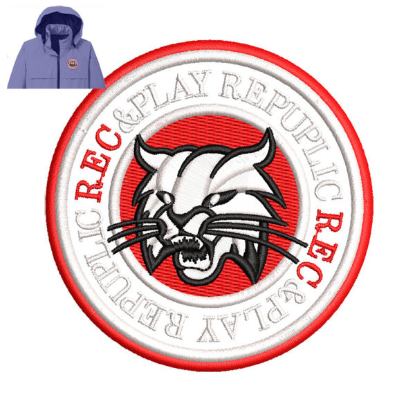 Best Tiger Embroidery logo | Embroidery Near me | Custom Embroidery.
