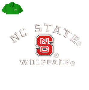 Nc State Embroidery logo | Embroidery Logo Near me | Emb