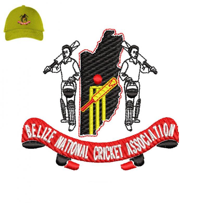 Bellze Cricket Association Embroidery | Embroidery Near me | Emb