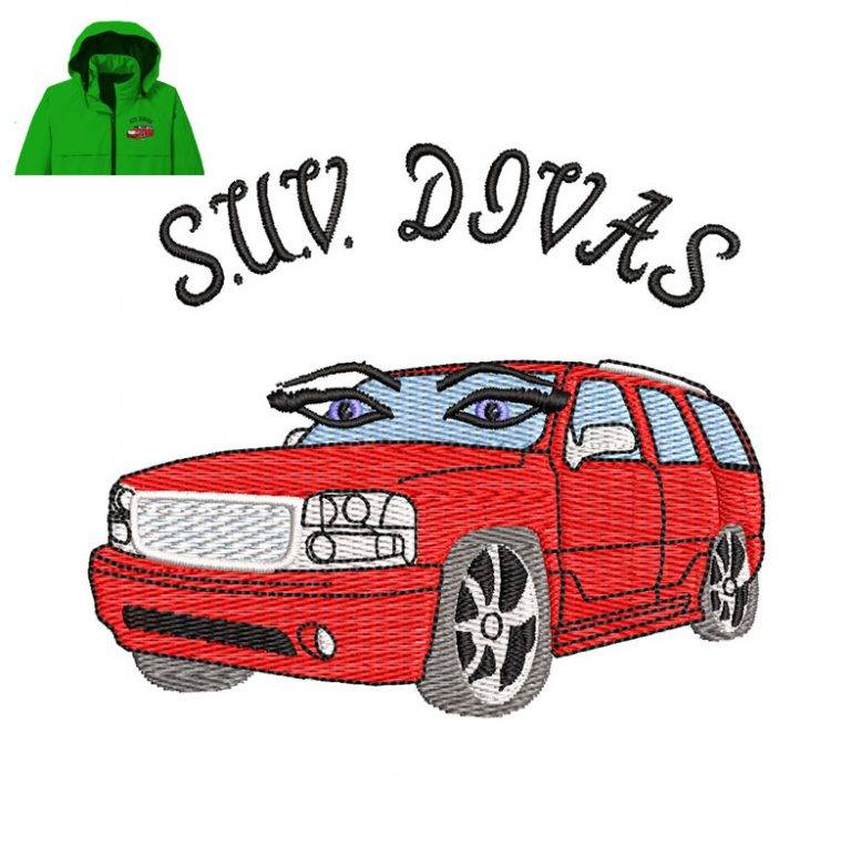 SUV DOVAS Car Embroidery | Embroidery Logo Near me | Emb.