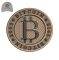 Bitcoin Embroidery logo | Embroidery Logo Near me | Embroidery.