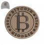 Bitcoin Embroidery logo | Embroidery Logo Near me | Embroidery.