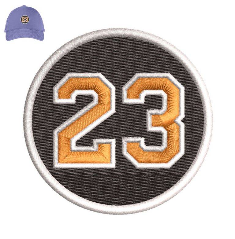 23 patch Embroidery logo | Embroidery Logo Near me | Emb