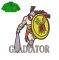 Gladiator Man Embroidery logo | Embroidery Logo Near me | Emb