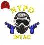 Nypd Intac Embroidery logo | Embroidery Logo Near me | Emb