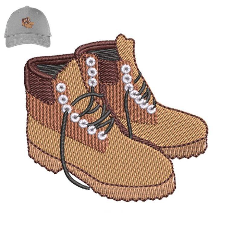 Timberland Boot Embroidery | Embroidery Logo Near me | Emb