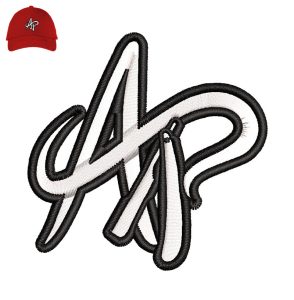 AP Letter Embroidery logo | Embroidery Logo Near me | Emb