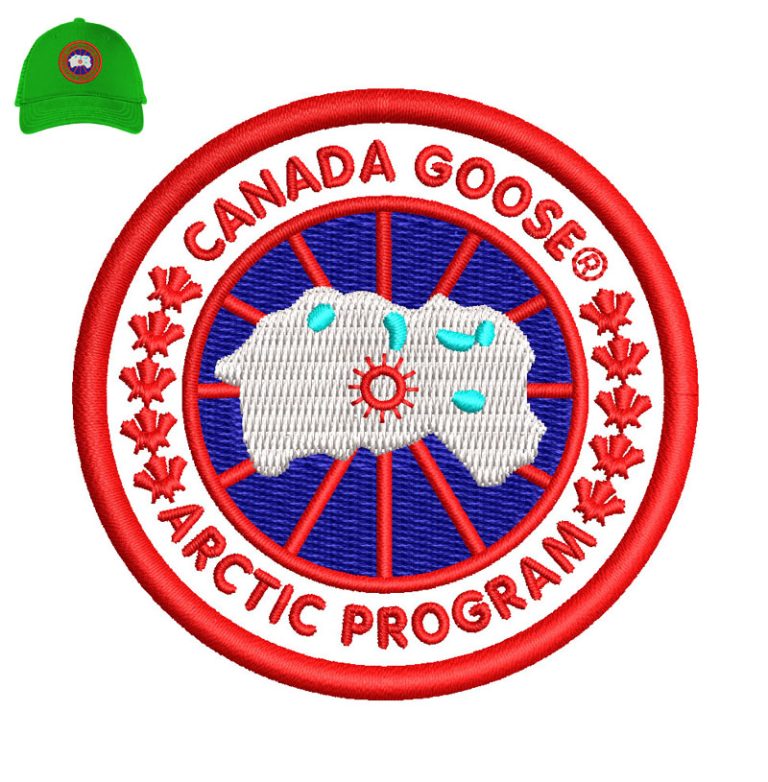 Canada Goose Embroidery logo | Embroidery Logo Near me | Emb