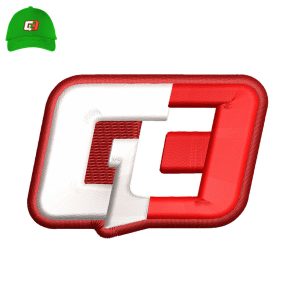 GE 3d Puff Embroidery logo | Embroidery Logo Near me | Emb
