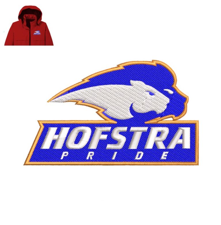 Hofstra Pride Embroidery logo | Embroidery Logo Near me | Emb